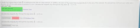 Solved A Single Turn Square Loop Of Side L Is Centered On Chegg Com