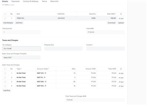 How To Add The HSN Wise GST Percentage Wise Summary From Sales Order To Sales Invoice India