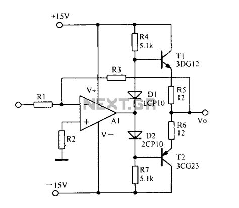 Current Spreading Circuit Diagram Of A Bipolar Output Under Other