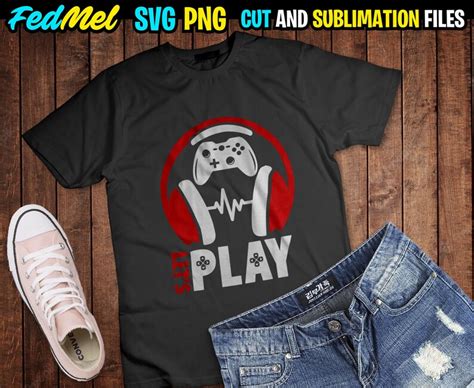 Let S Play Design In Svg Png Formats Etsy