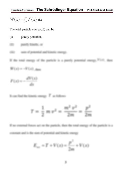 Solution Schrodinger Equation 2 Studypool