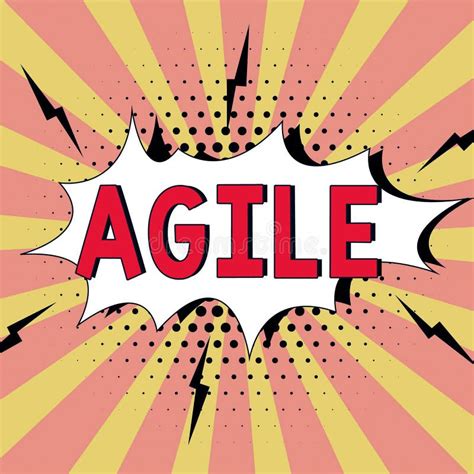 handwriting text agile word for iterative approach to software