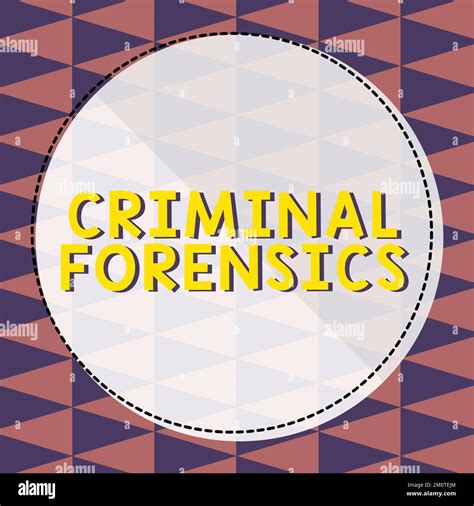 Writing Displaying Text Criminal Forensics Word Written On Federal