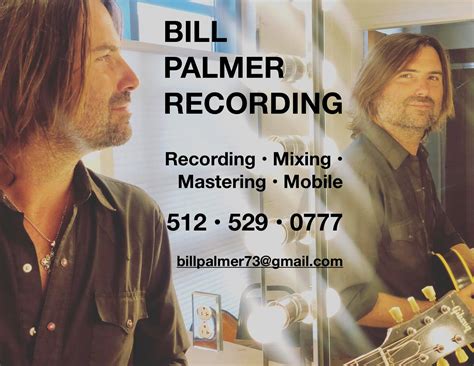 Bill Palmer Recording