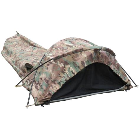 Tas Multicam Bivvy Bag With Alloy Poles Morale Patches Australia