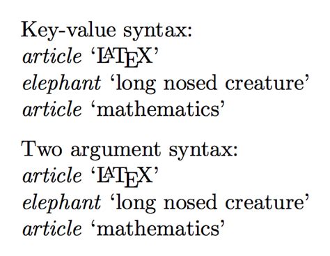 Macros How To Create New Commands With Multiple Arguments Tex