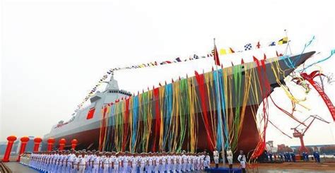 中國055大驅是世界最大驅逐艦嗎？其排水量僅達日本某艦的一半 每日頭條
