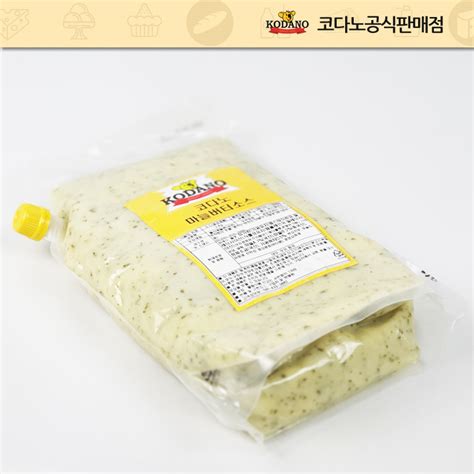 코다노 마늘 버터 소스 2kg 냉장