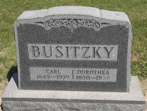 Carl Friedrick Julius Busitzky 1849 1939 Homenaje De Find A Grave