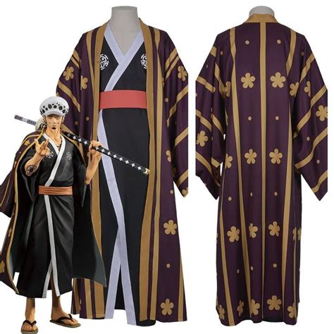 One Piece Trafalgar Lawtrafalgar D Water Law Outfit Cosplay Costume