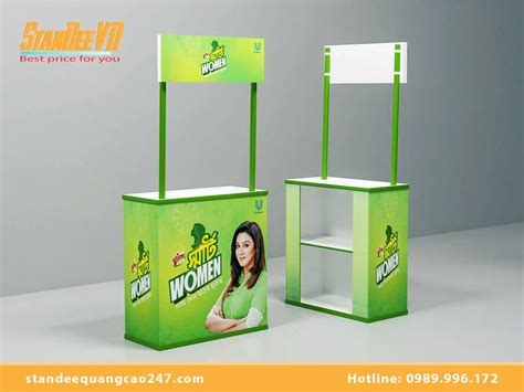 Booth Sampling Quầy Bán Hàng Lưu động