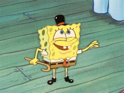 Performing Spongebob Background Cel Original Animation