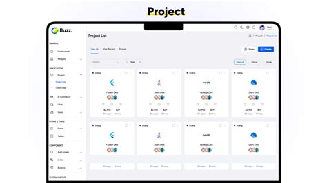 Buzz Flutter Admin Panel Flutter Pwa Flutter Admin Dashboard