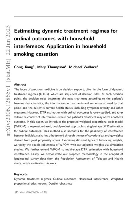 Estimating Dynamic Treatment Regimes For Ordinal Outcomes With Household Interference