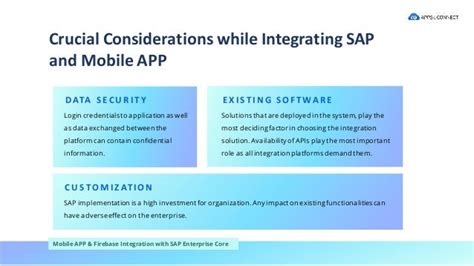 Webinar Mobile App And Firebase Integration With Sap Enterprise Core Appseconnect Ppt
