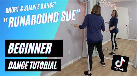 Runaround Sue Dance Short And Easy Beginner Dance Tutorial Back