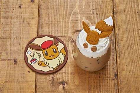 【公式】プロジェクトイーブイ（続） On Twitter 11月18日金から ポケモンカフェ 予約特典グッズに ラバーコースターが