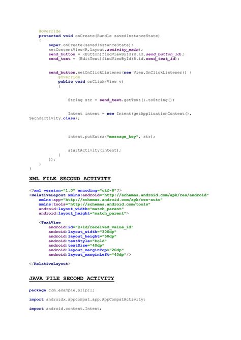 Solution Android Programming Practical Slips Studypool