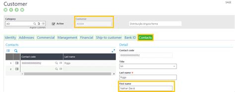 Promoteupdate Salesforce Contact To Sage X3 Using Gumu™ Lightning