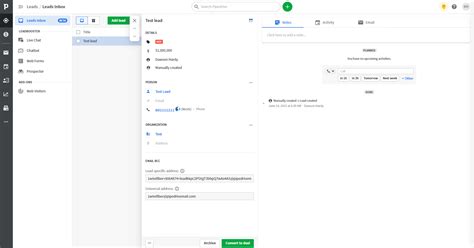 Pipedrive Screen Pop 1wire Text Call Video For Business