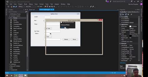 Cara Membuat Program Mesin Kasir Dengan Visual Studio 2015 Angwin Diskon