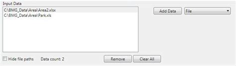 Batch Area Calculations