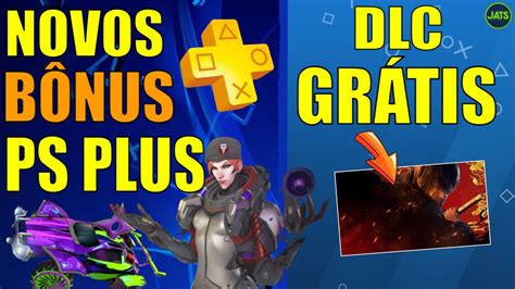 NOVOS BONUS PS PLUS DLC GRÁTIS NO PS E PS JOGO GRÁTIS POR MAIS TEMPO YouTube