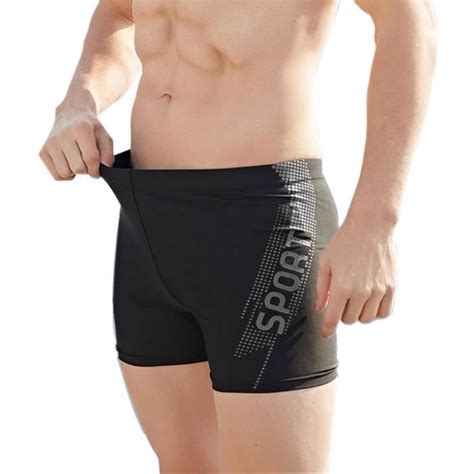 Boxer De Bain Tendance Pour Hommes Maillot De Bain Moulant 40 Off