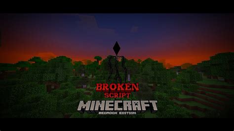 The Broken Script For Minecraft Bedrockpe Youtube