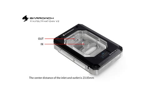 Barrowch X399 Amd Threadripper Cpu Water Block Color Screen With Multi Mode Black Cpu Blocks