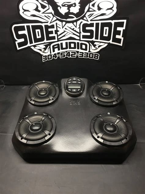 4 Speaker High Power Polaris Rs1 Side Xside Audio