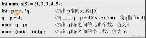 指针与一维数组 如果指针p1和p2都指向同一数组。p2 p1等于什么 csdn博客