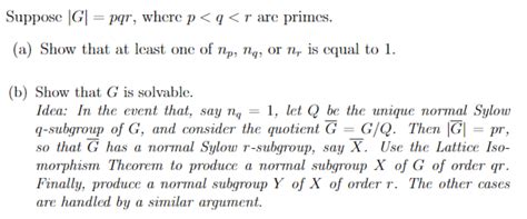 Solved Suppose G Pqr Where P Chegg Com