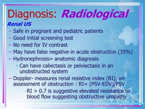 Pathophysioogy Of Urinary Tract Obstruction Bassem Presentation Ppt