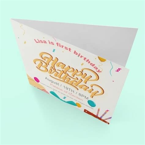A6 Double Sided Greeting Card Stunning Designs And Quality