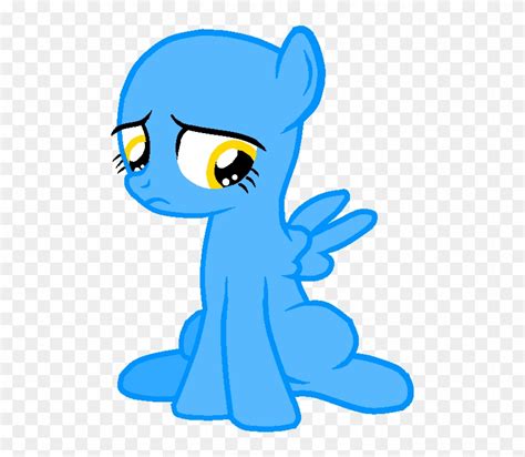 Mlp Pegasus Base Filly
