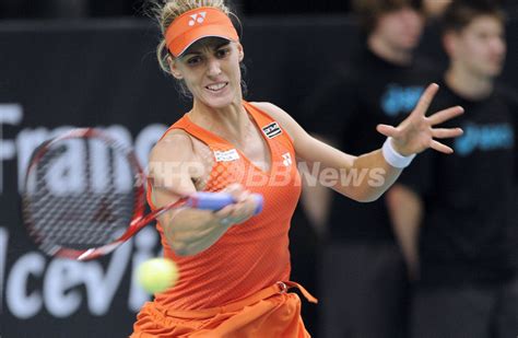 デメンティエワ パフリュチェンコワに勝利し準々決勝へ、フランス・ガス・オープン 写真5枚 国際ニュース：afpbb News