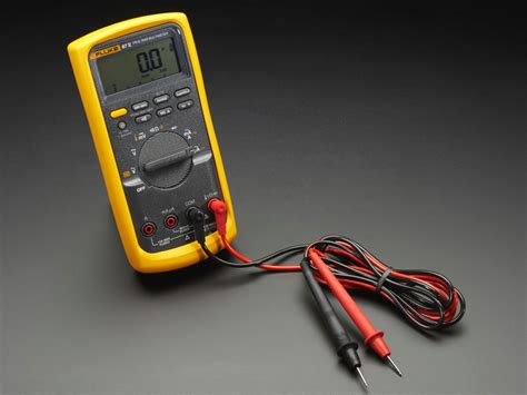 NEW PRODUCT Fluke 87V Industrial Multimeter With Service Combo Kit Flukecorp Adafruit