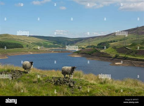 The Woodhead Reservoir Longdendale A628 Road Peak National Park