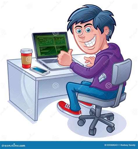 Hacker On Laptop Computer Editorial Photo 83368643