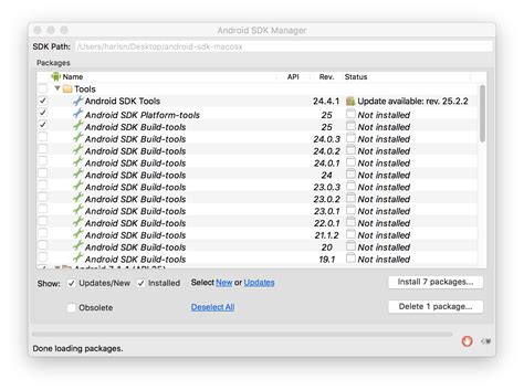 How To Install ADB Fastboot On MacOS With Android SDK Manager