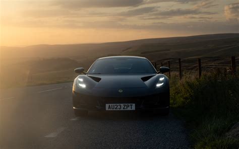 Download Wallpaper Lotus Front Headlights Emir Lotus Emira First