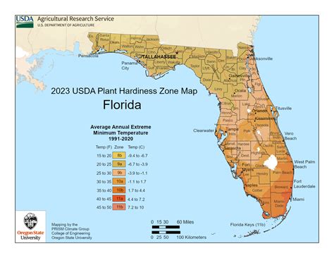 Florida Plant Hardiness Zones Map And Gardening Guide Gardenia Organic