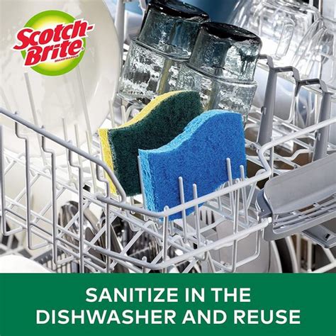 3m Scotch Brite 思高 刷锅神器 多用途重型磨砂清洁海绵百洁布9件套59折 733加元！单个仅081加元！加拿大打折网