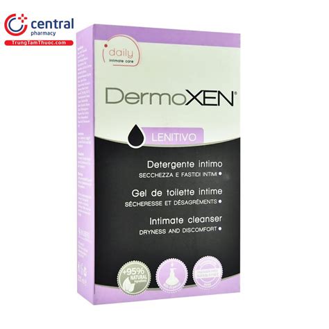 Dung dịch vệ sinh phụ nữ Dermoxen Lenitivo - Tự tin cho phái đẹp