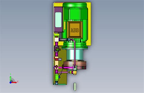 不锈钢输油泵 STEP 模型图纸下载 懒石网