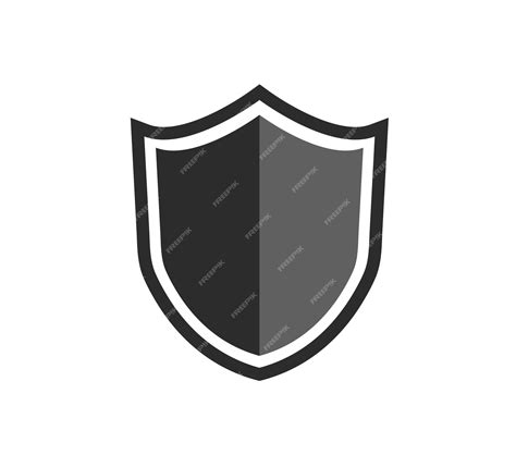 Premium Vector Shield Icon Protection And Security Icon On White Background Safety And Defense