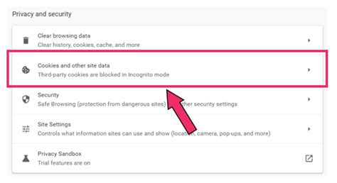 How To Enable Rd Party Cookies In Google Chrome Browser Version