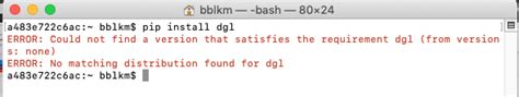 can t pip install dgl questions deep graph library