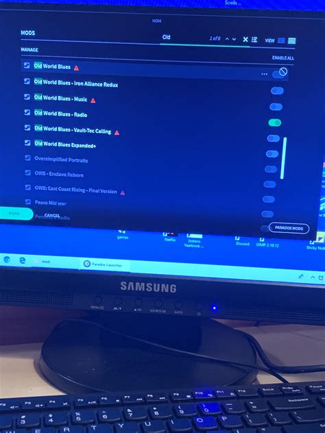 Anyone Have This Problem Mod Is Downloaded But Just Wont Let Me Enable It R Hoi4modding